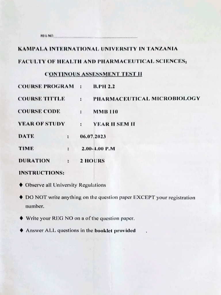 Microbiology Cat 2 2.2 Done | PDF