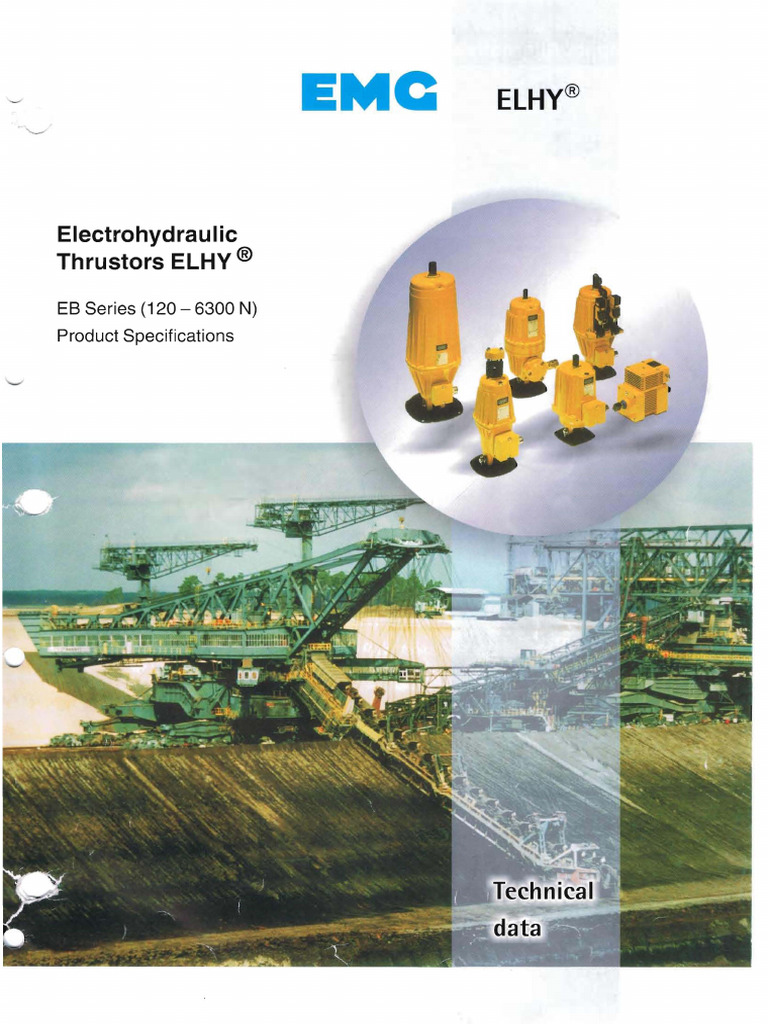 EB Thruster Brochure Complete 2 | PDF | Actuator | Engines