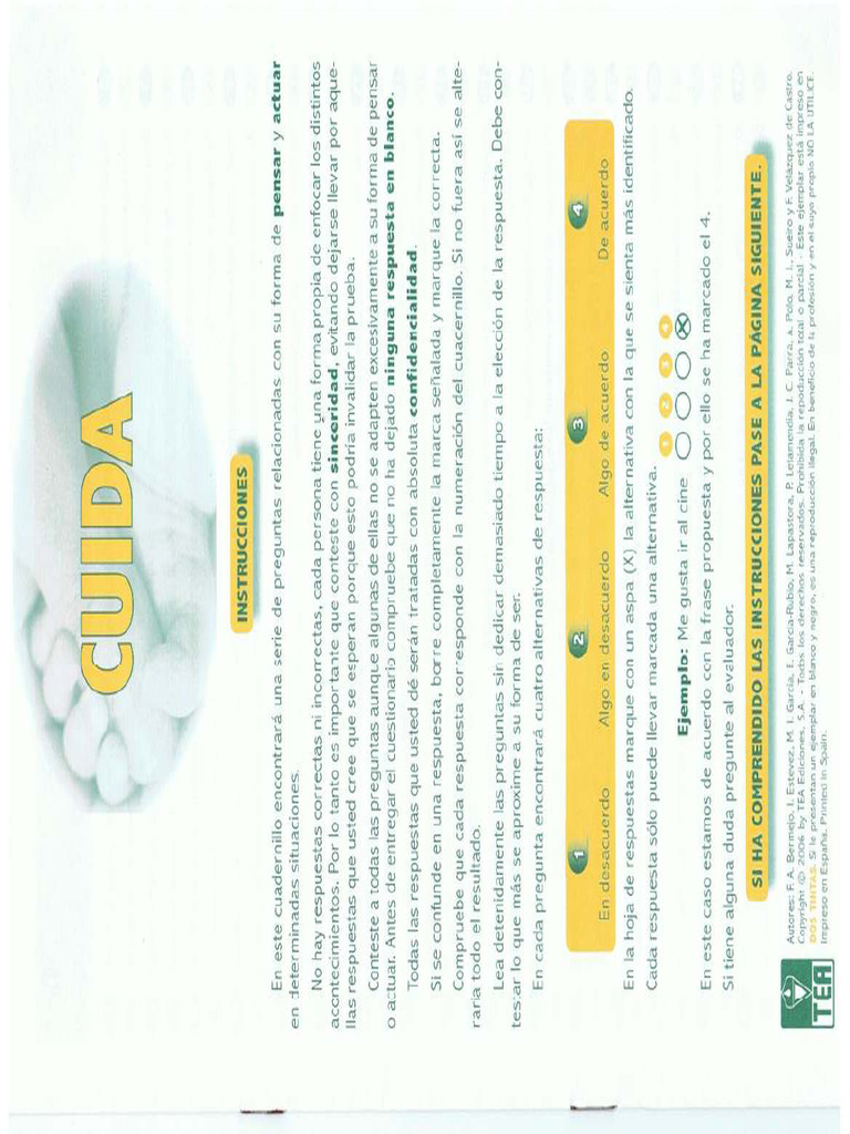 Quadernet CUIDA | PDF