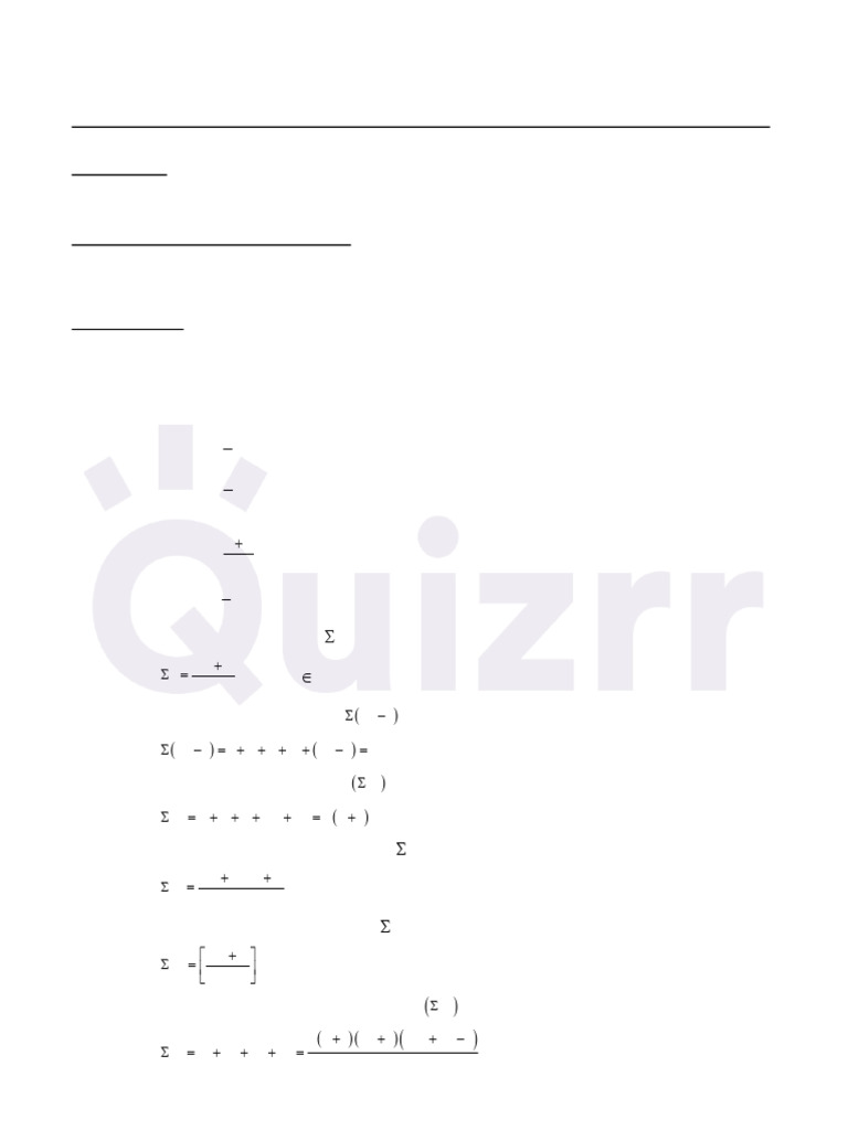 11_progressions_formula_sheets_quizrr | PDF | Elementary Mathematics | Mathematical Objects