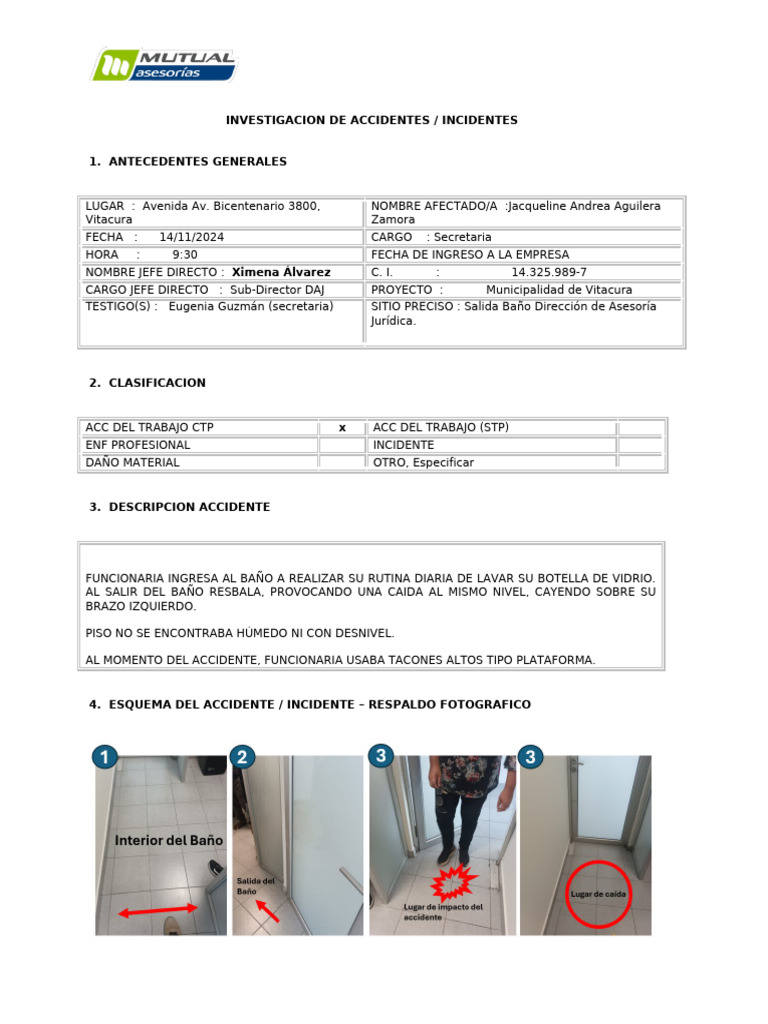 Formato Informe I ACC | PDF