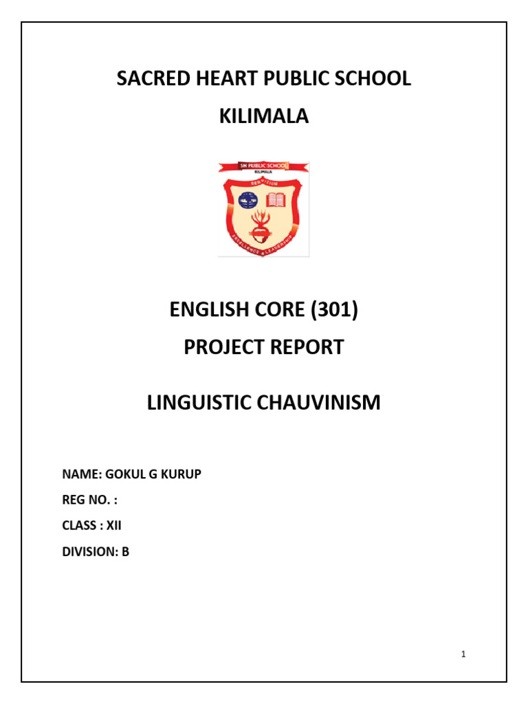 ENGLISH PROJECT 2 | PDF