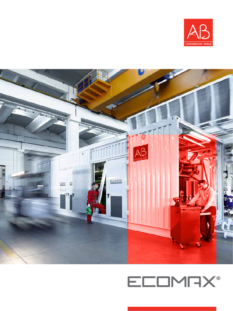 Brochure ECOMAX | PDF | Cogeneration | Biogas