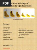 Edentulous Ridge | PDF | Dentures | Dentistry Branches
