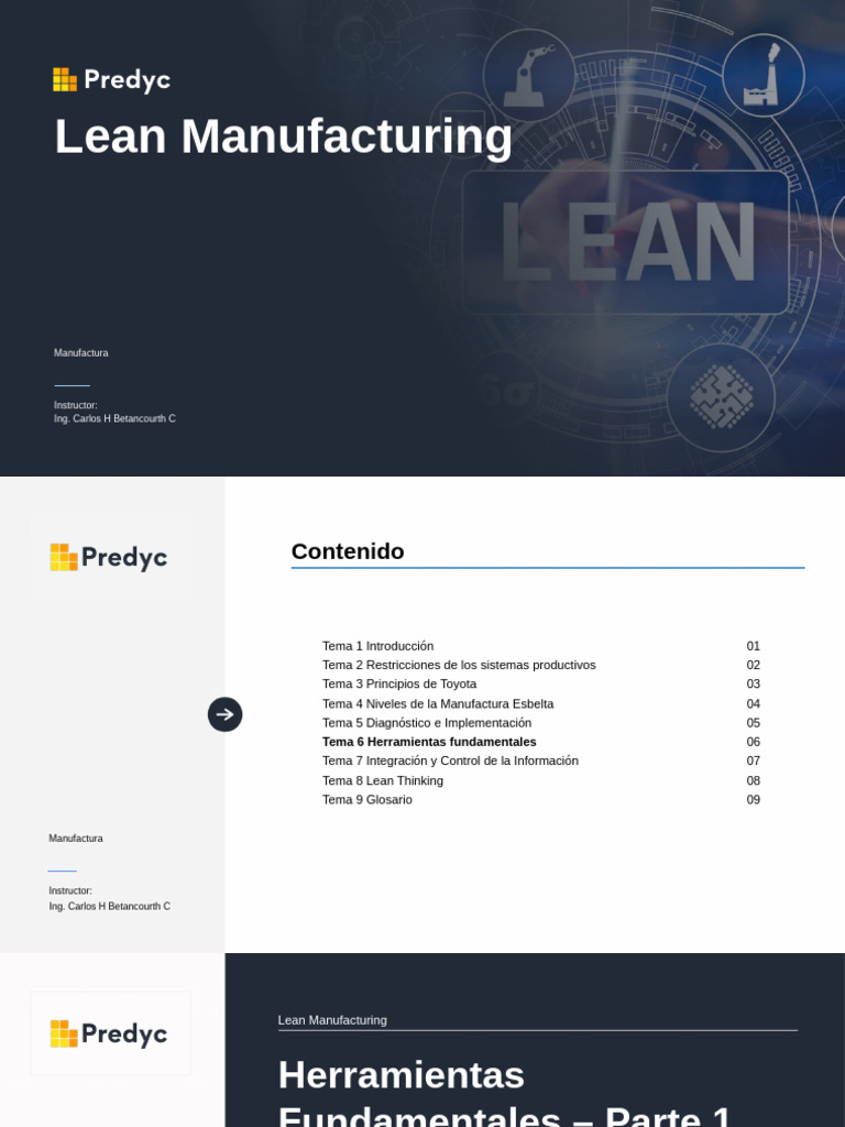 Lean Manufacturing - Predyc Tema 6 Herramientas Fundamentales (Parte 1 ...