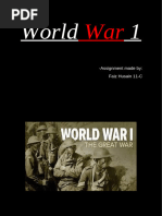 WWI: A Comprehensive Overview | PDF | History