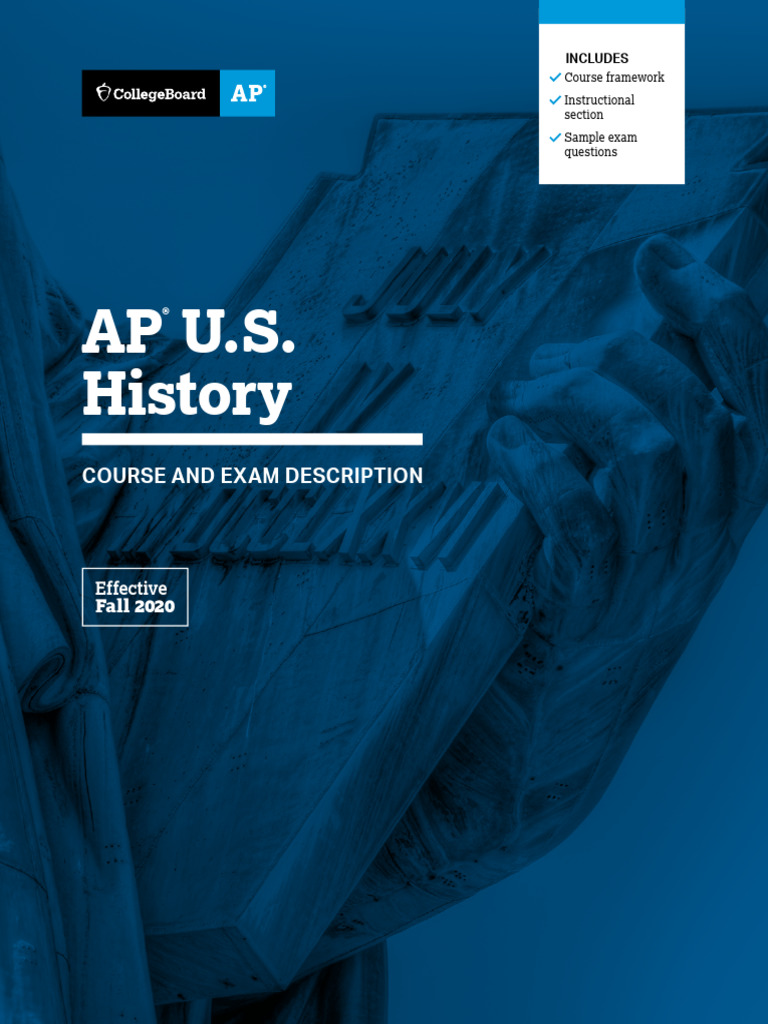 Httpsapcentral.collegeboard.orgmediapdfap Us History Course and Exam ...