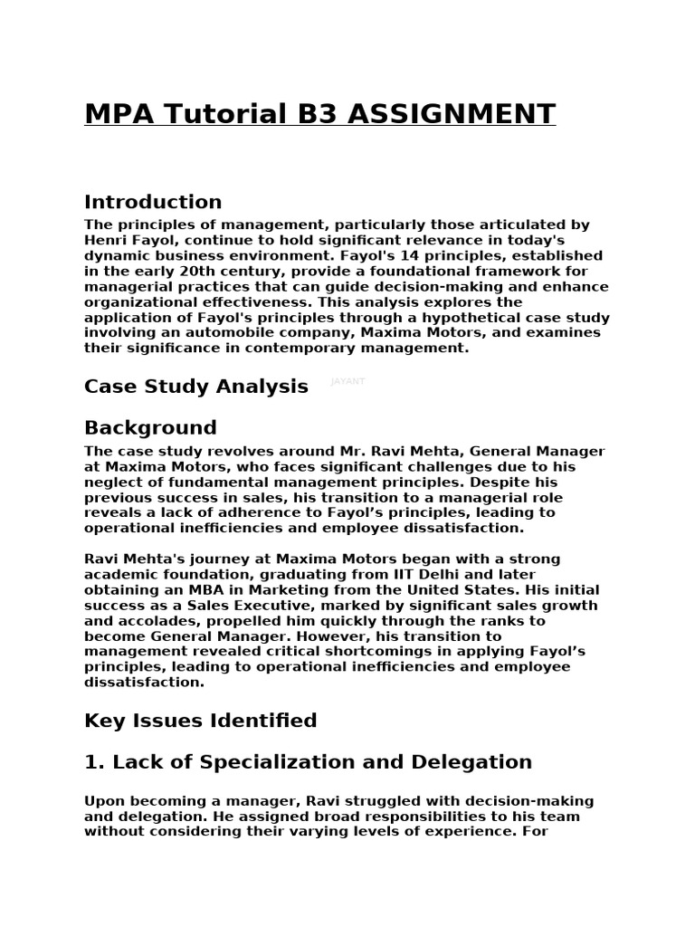 Mpa Tut Assignment Pdf Disciplines Innovation