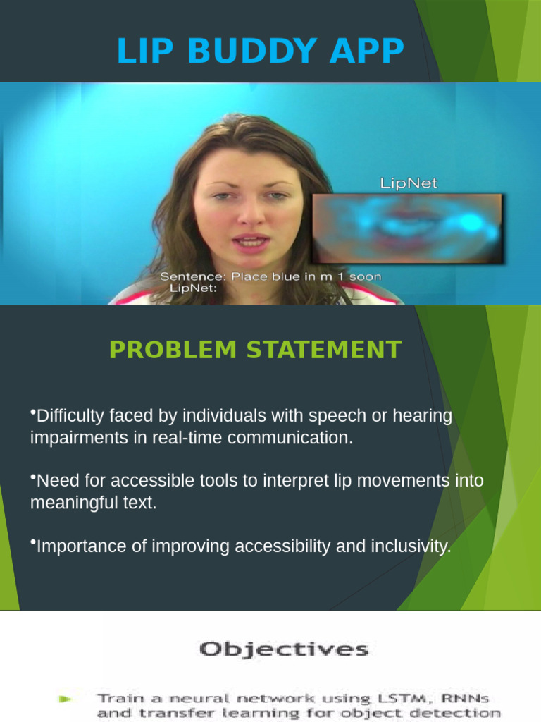 Lip Reading App for Accessibility | PDF