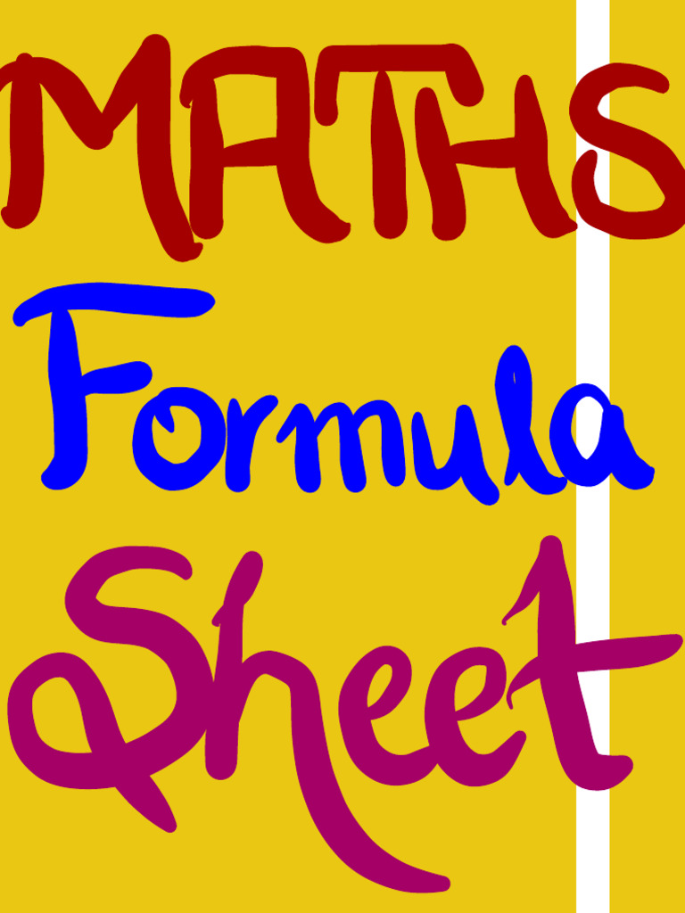 Maths Cheat Sheet | PDF | Prime Number | Factorization Maths Cheat Sheet | PDF | Prime Number | Factorization