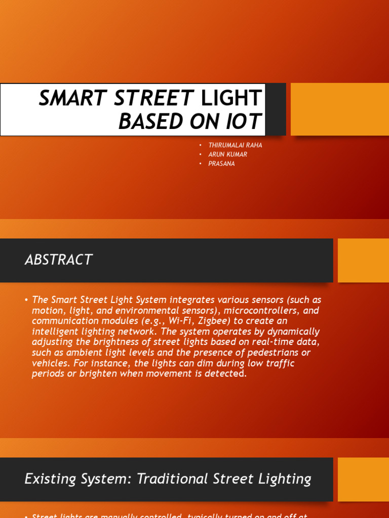 IoT-Based Smart Street Lighting System | PDF