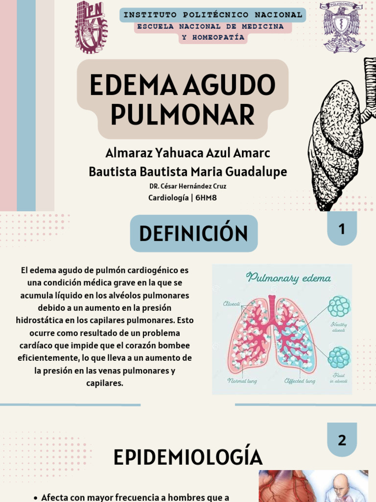 Edema Agudo Pulmonar - 20241205 - 112557 - 0000 | PDF | Edema ...
