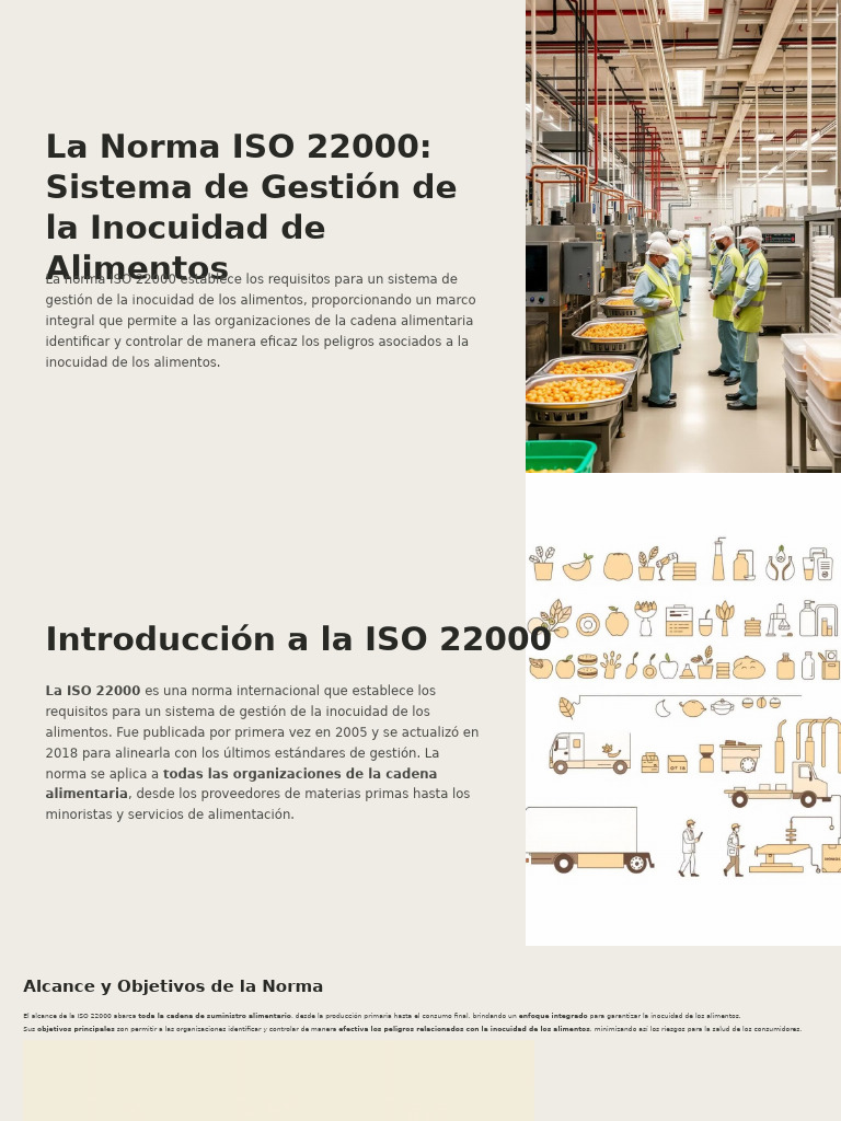 La-Norma-ISO-22000-Sistema-de-Gestion-de-la-Inocuidad-de-Alimentos | PDF | Seguridad alimenticia ...