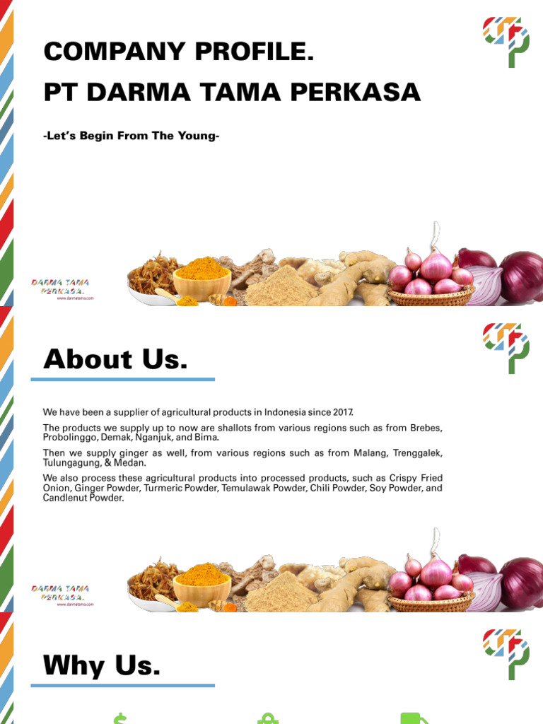 Company Profile - PT Darma Tama Perkasa | PDF
