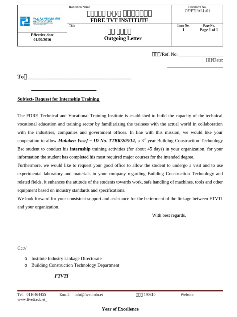 IIL_Letters_Building_Construction_Technology_Bsc_TTBR_205_14 (2) | PDF