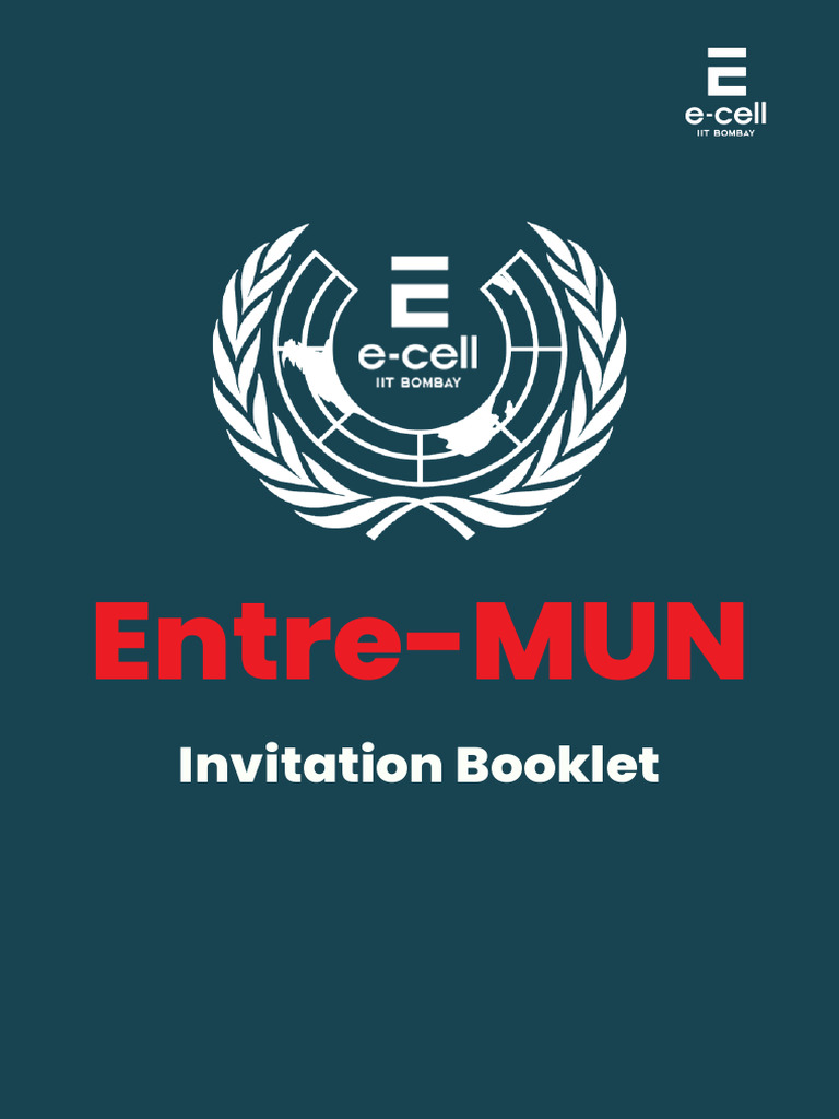 Entre-MUN Invitation Booklet 2022-23 - Final | PDF | World Trade ...