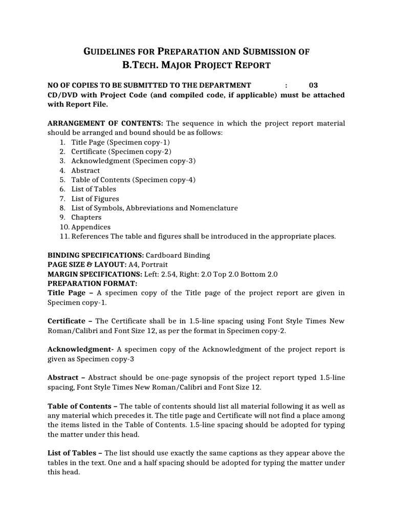 Major Report Format | PDF | Gratitude | Publishing