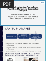 Panduan Pilmapres 2025 UM | PDF