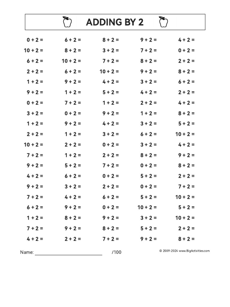 Add by 2 | PDF