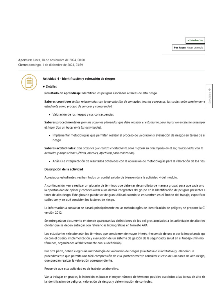 actividad 4 electiva | PDF