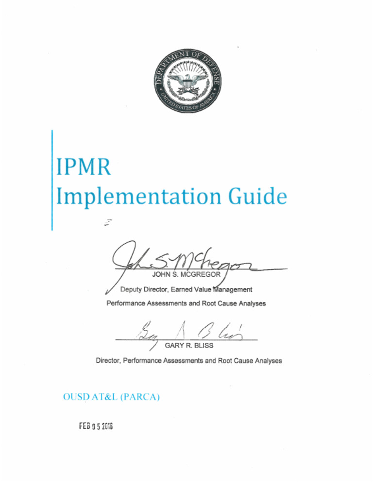 IPMR Implementation Guide Feb 2016 | PDF | Business