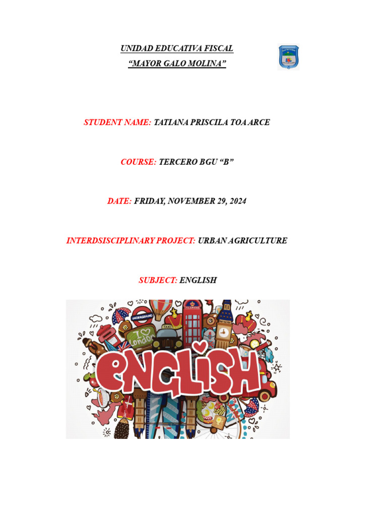 PROYECTO INGLES | PDF | Plants | Reproduction