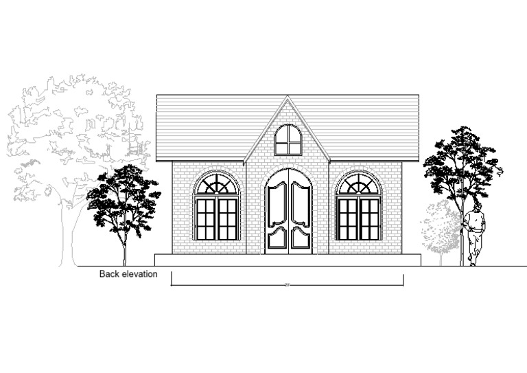 Back Elevation Pol House | PDF