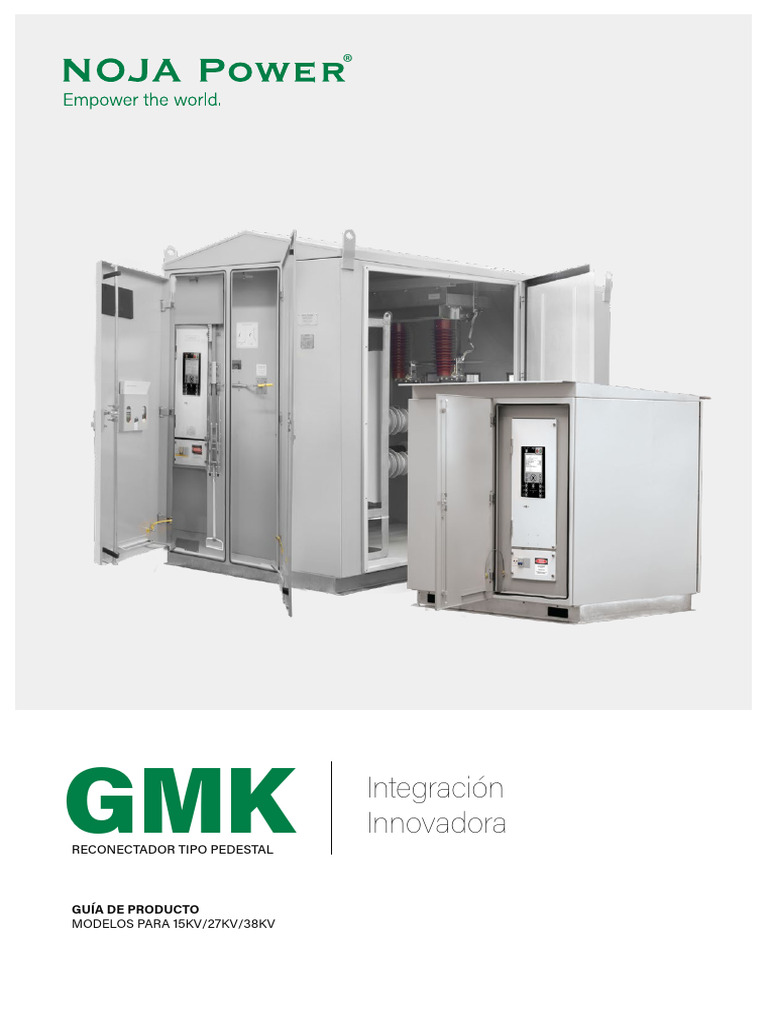 NOJA-553-06 NOJA Power Ground Mounted Kiosk Product Guide - Es | PDF ...