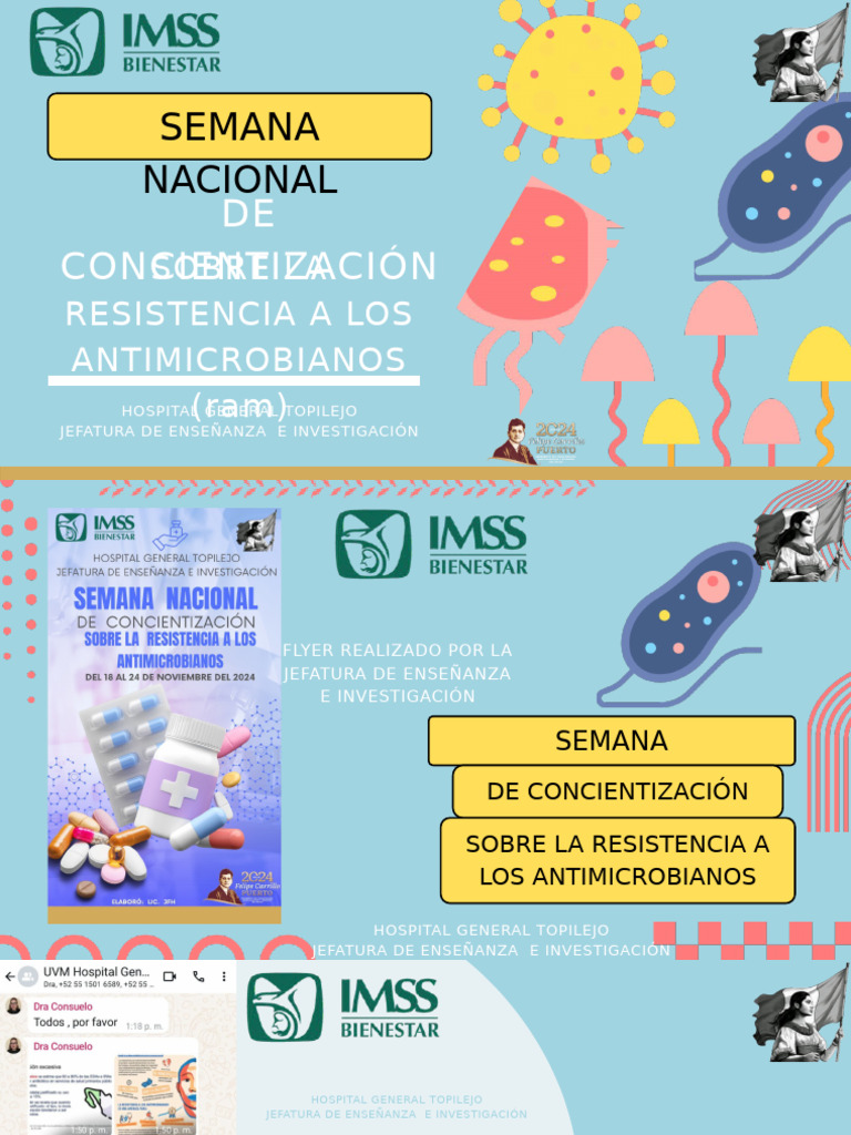 Semana Nacional de Concientización Sobre La Resistencia A Los Antimicrobianos | PDF