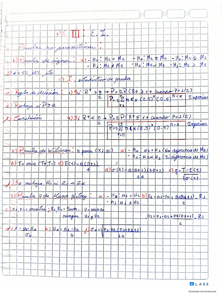 FORMULARIO PC III E. I | PDF