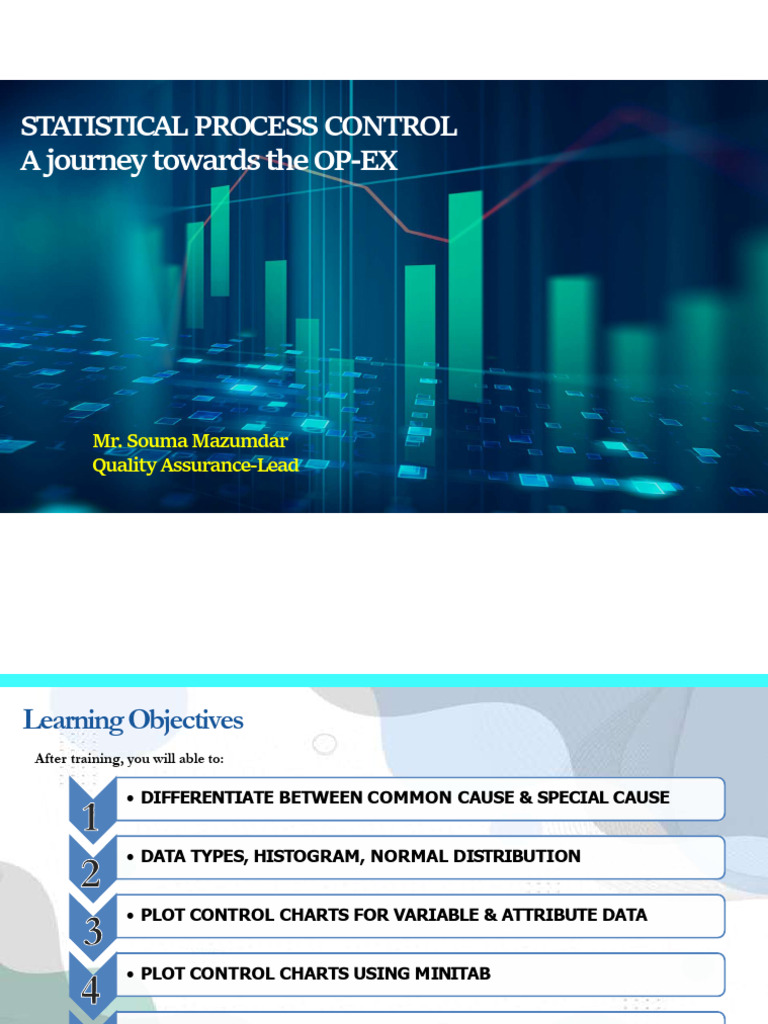 SPC - A Journey To OP-EX Through 6 Sigma | PDF | Standard Deviation ...