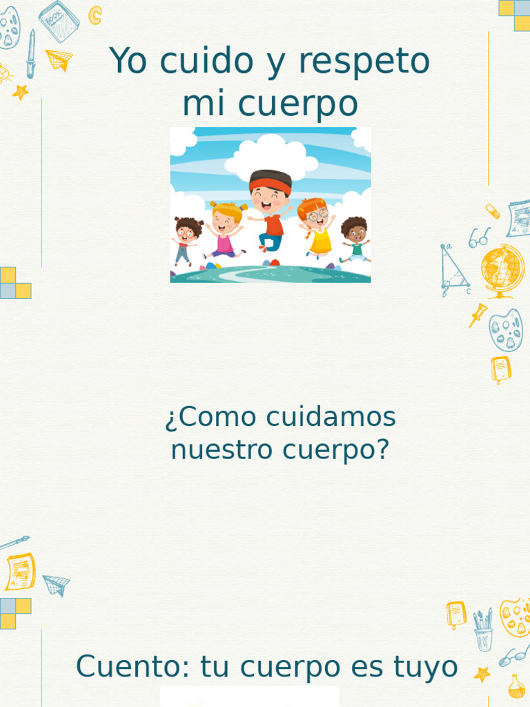 Cuido Mi Cuerpo PPT Lista | PDF