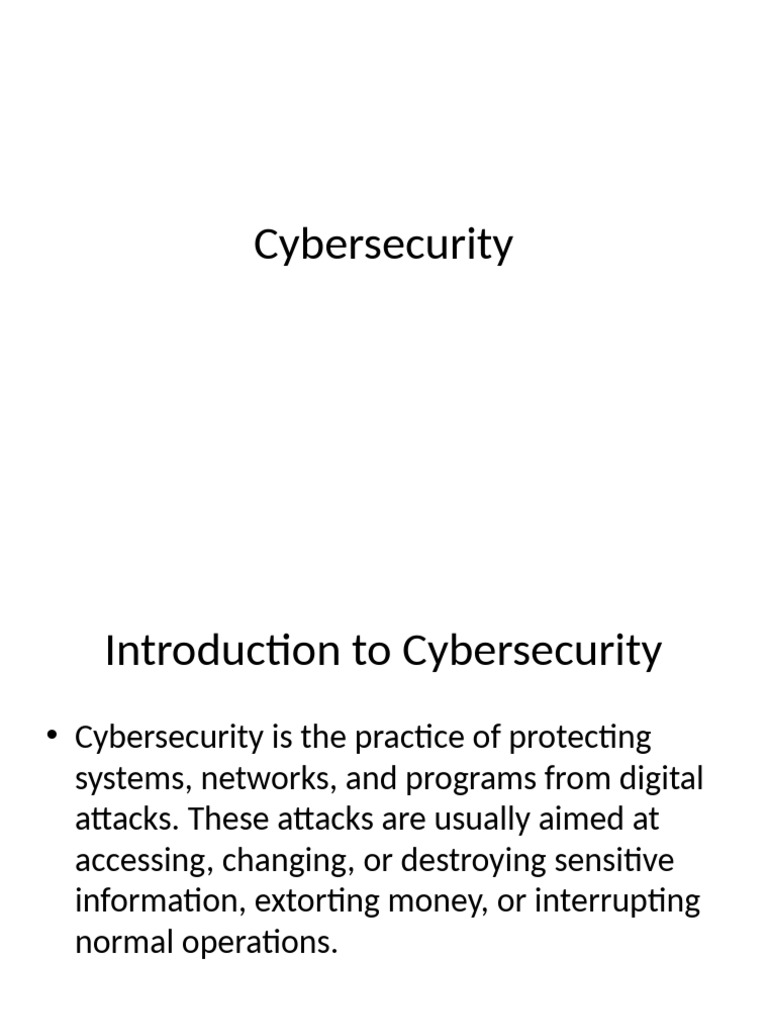 Cybersecurity Threat Landscape and Terminologies | PDF | Security | Computer Security