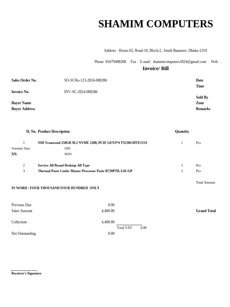invoicereport rupom | PDF | Personal Computers | Invoice