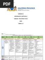 Grade 11 Mapwork Task Option 1 Memo Ermelo | PDF | Nature | Physical ...