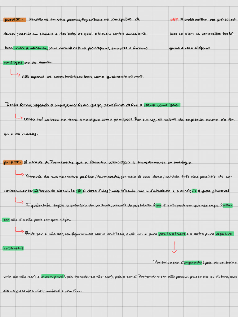 Capítulo 3 - Os Filósofos Do Ser | PDF