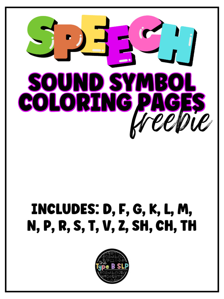 Sound Symbol Freebie 2024 (2) | PDF | Cuisine | Foods