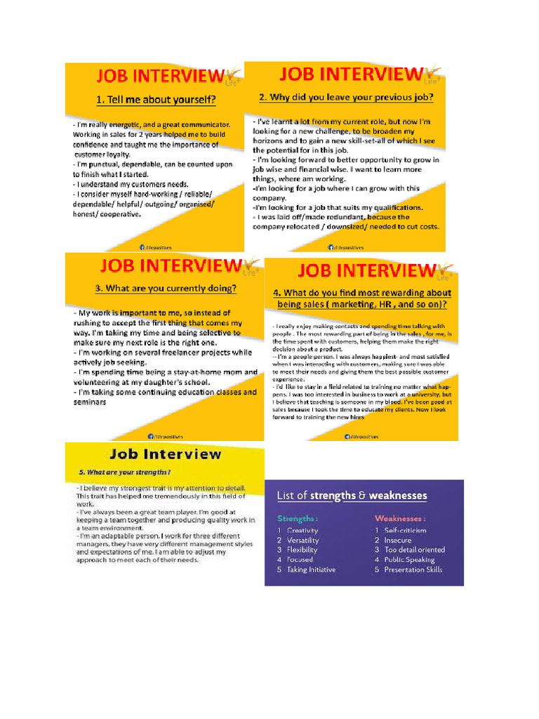 2 - Job Interview | PDF