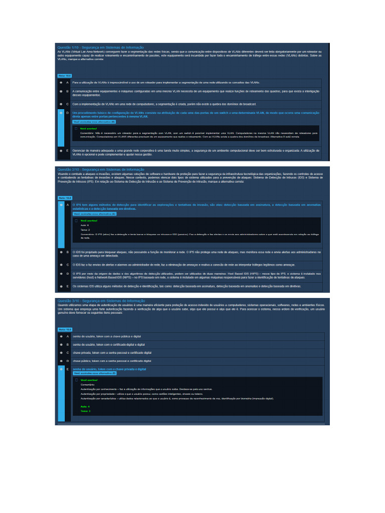 Segurança Sistema Info2 | PDF