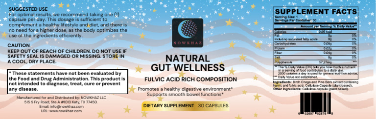 Gut Health Supplement Guide | PDF