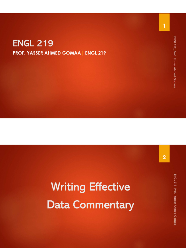 14. Lecture 11- Writing Effective Data Commentary | PDF | Science ... 14. Lecture 11- Writing Effective Data Commentary | PDF | Science ...