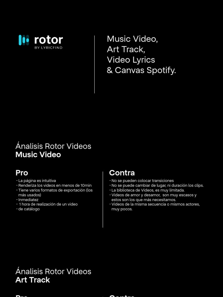 Analisis Rotor Video | PDF