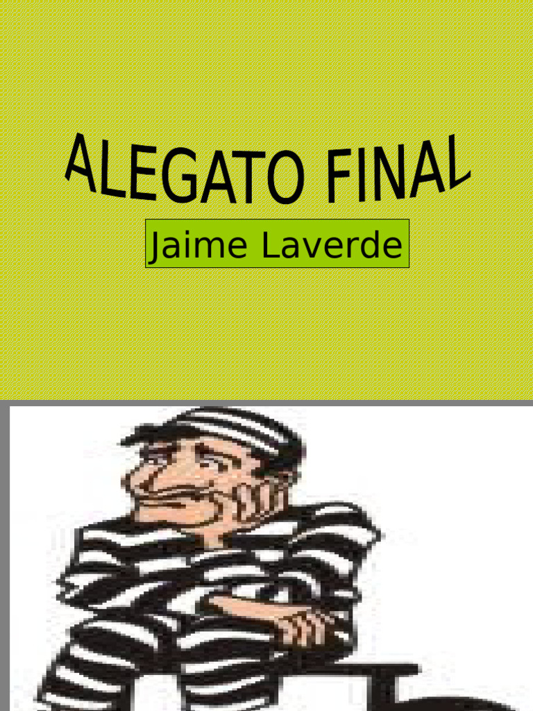 Alegato Final 2010 | PDF