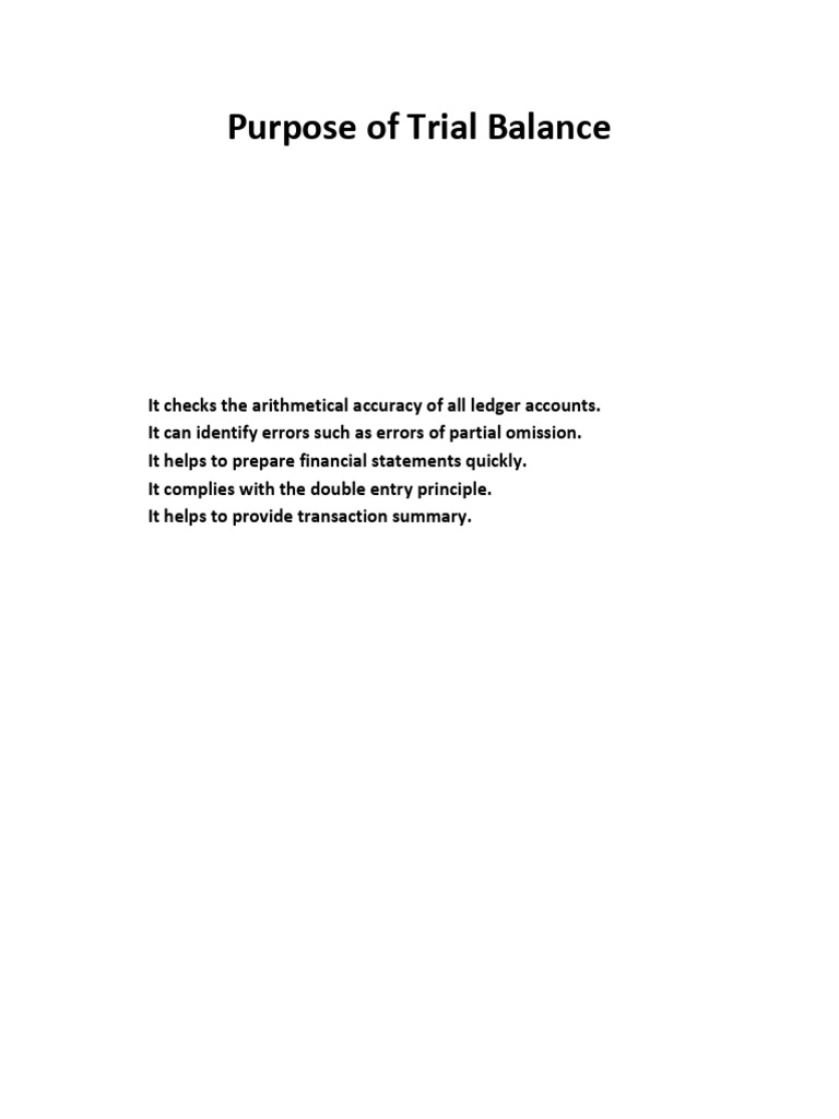 Purpose and Limitations | PDF
