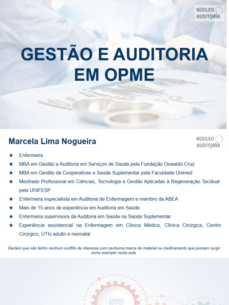00 - AULA - COMPLETA - OPME - Atualizada 2024 | PDF | Joelho