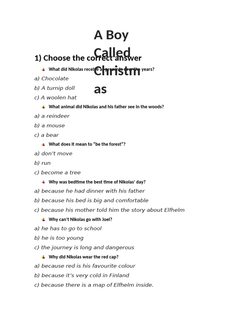 A Boy Called Christmas | PDF