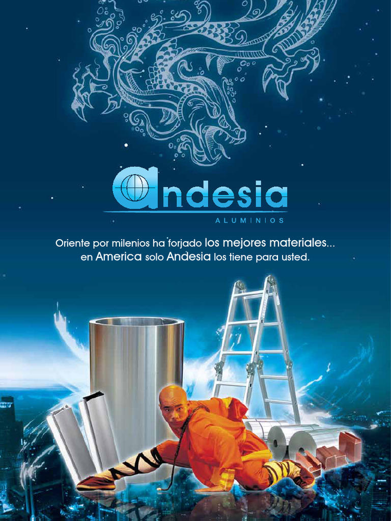 Perfiles y Láminas de Aluminio Andesia | PDF | Aluminio | Aislamiento ...