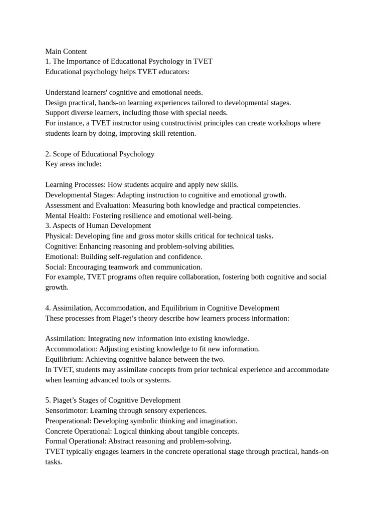 Main Content | PDF | Educational Psychology | Constructivism ...