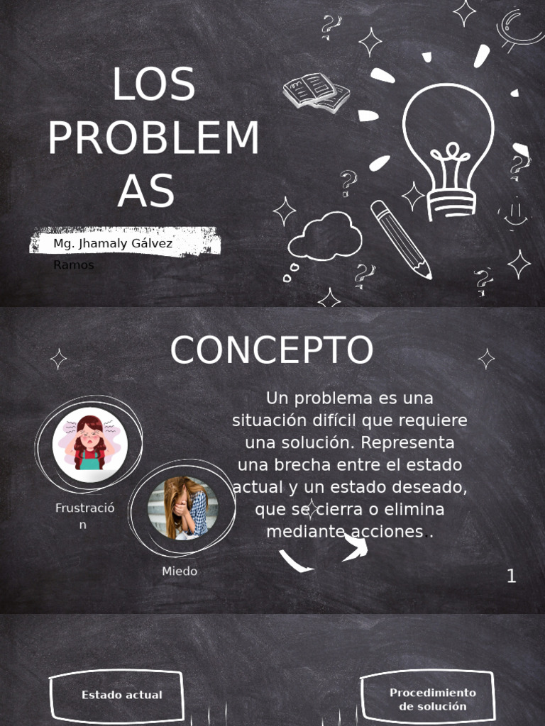 CARACTERISTICAS DE UN PROBLEMA | PDF