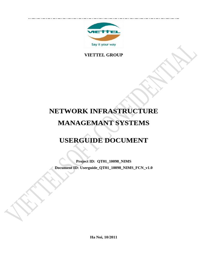 Userguide QT01 10098 NIMS FCN v1.0 | PDF